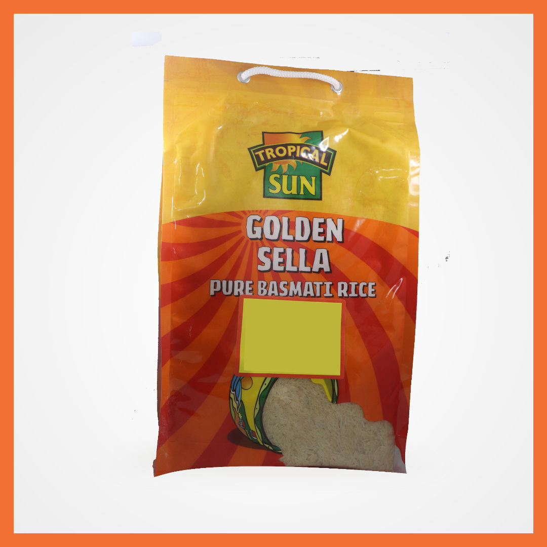 Tropical Sun Golden Sella Basmati Rice | Samis Northampton